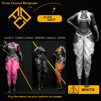 Second Life Marketplace - :: [F.C.O.] Juni Set [White]
